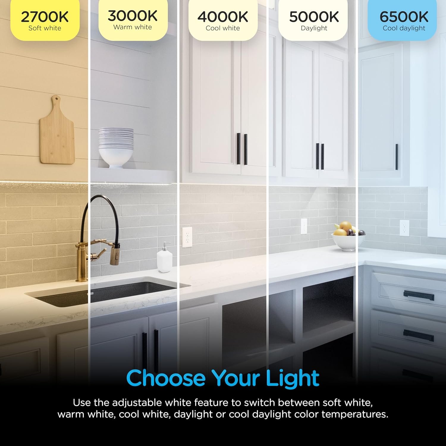 How to Brighten Your Kitchen with Under-Cabinet Lighting (Best ...