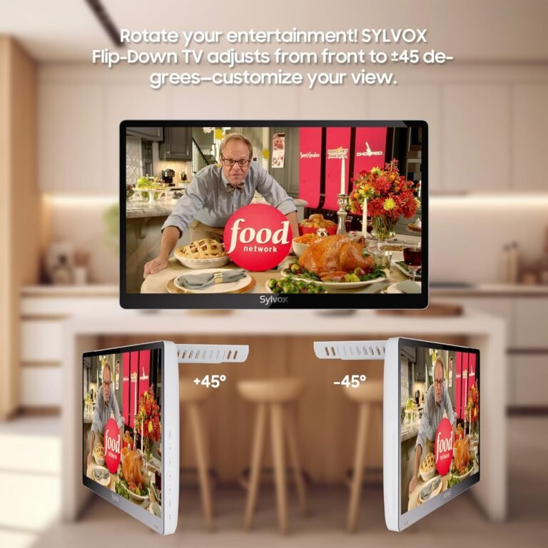 03 Best Kitchen TVs: Top Picks for Cooking, Streaming & Staying Organized